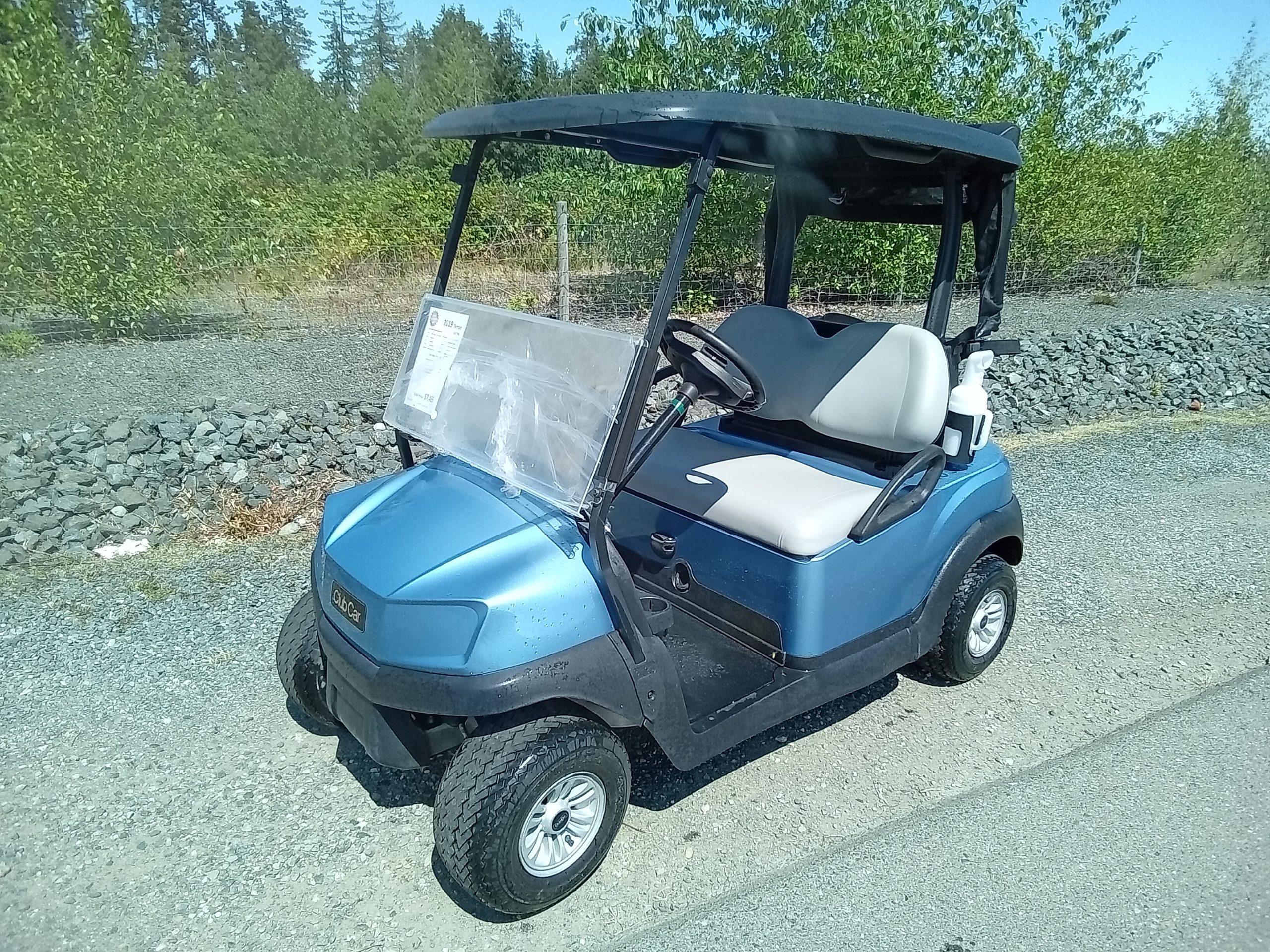 2021 Tempo Electric, Ice Blue - Isle Golf Cars Inc.
